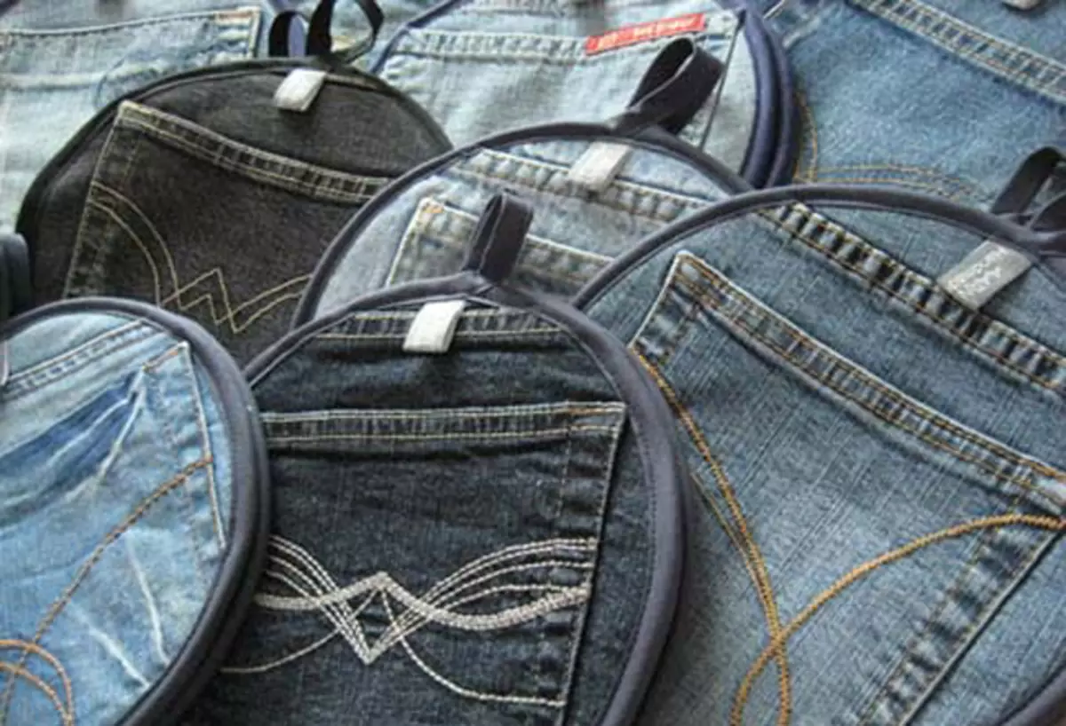 Jeansdan nə etmək lazımdır? DIY DIY DIY