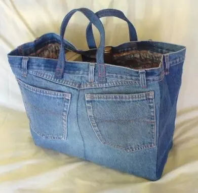 Kaj storiti iz jeans? DIY DIY DIY.