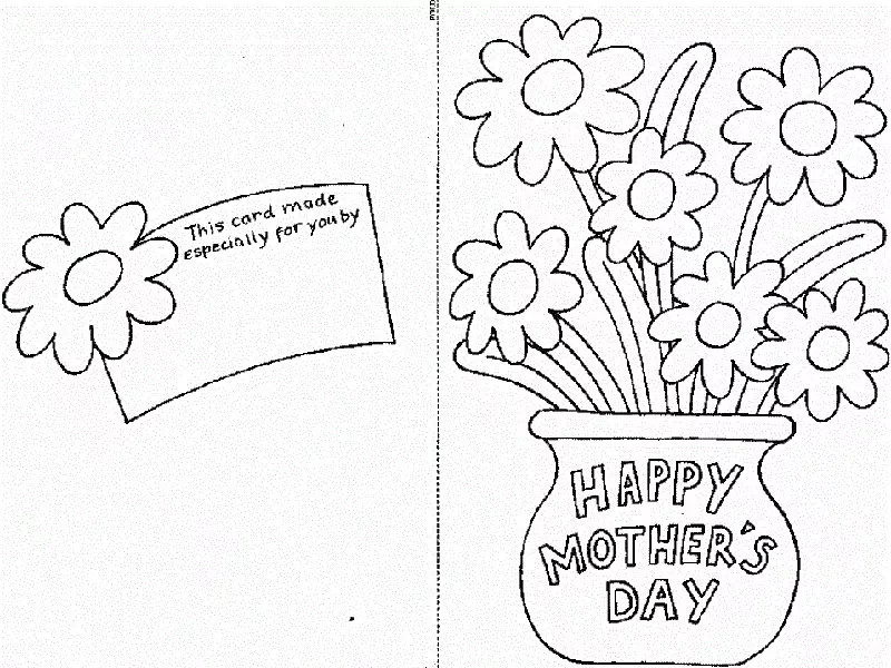 Փոստային բացիկներ Մայրիկի օրվա համար Դա արեք ինքներդ ձեզ, բացիկների գունազարդման եւ վիդեո քարտեր