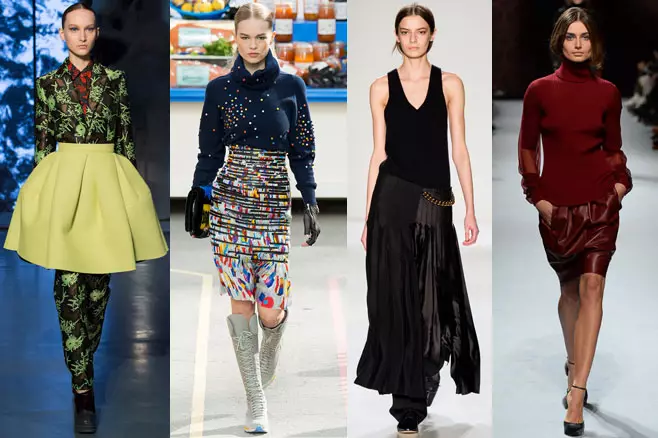 Fashion 2015: Tren Balihan Dina pakean sareng sapatu