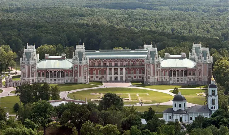 Tsaritsyno - lulu la Moscow.