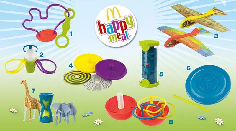 چه اسباب بازی ها در حال حاضر در McDonalds هستند؟ اسباب بازی در McDonalds 2014 اکتبر 2014؟