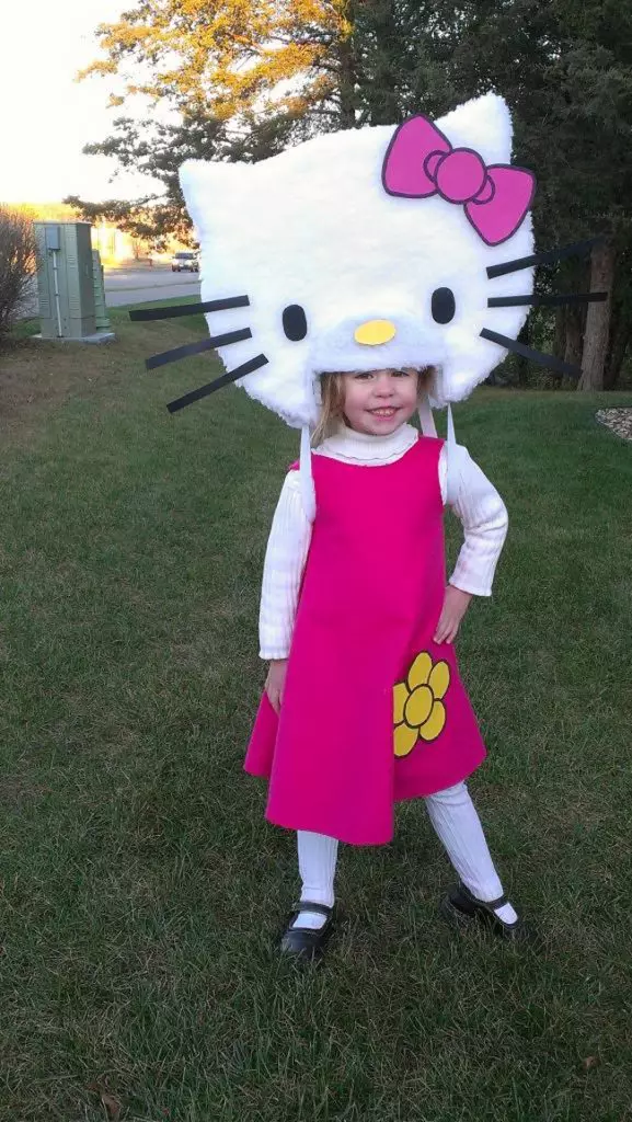 Nyttårs kostymer för tjejer gör det själv: Kitty Costume, Mayan Bee Suit, Pony Suit