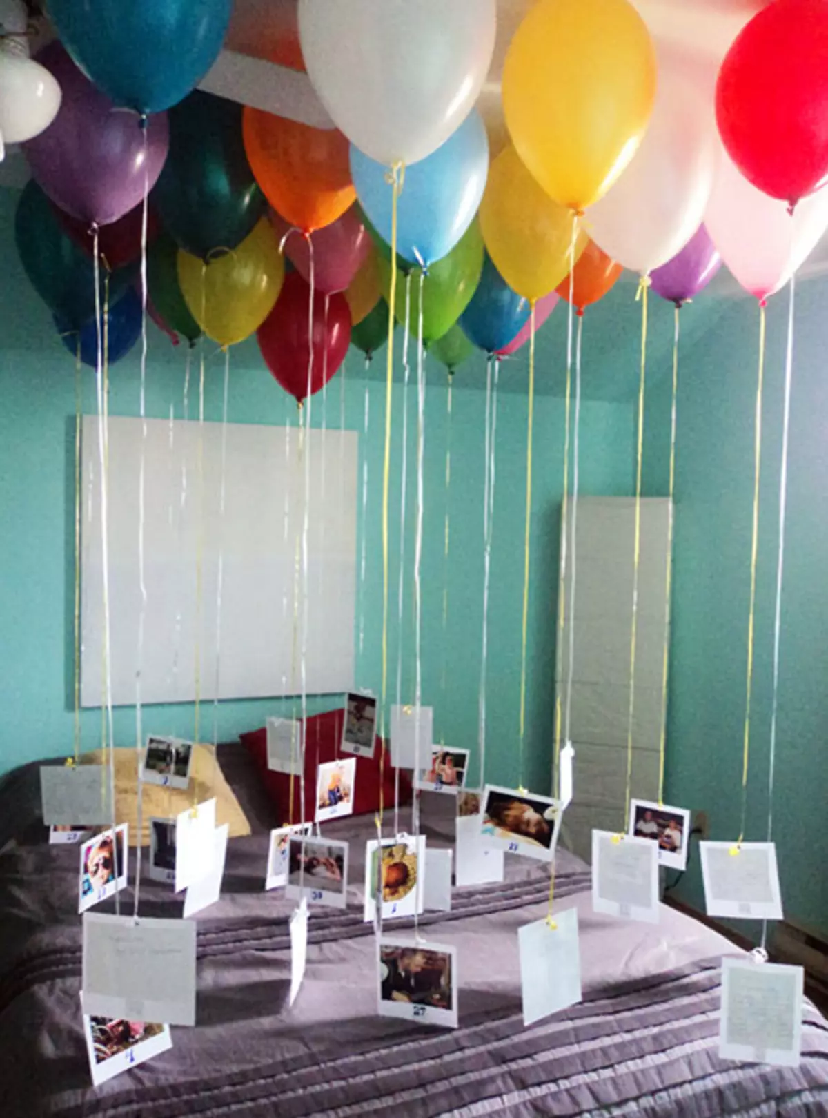 如何裝飾生日房間：照片，想法和建議