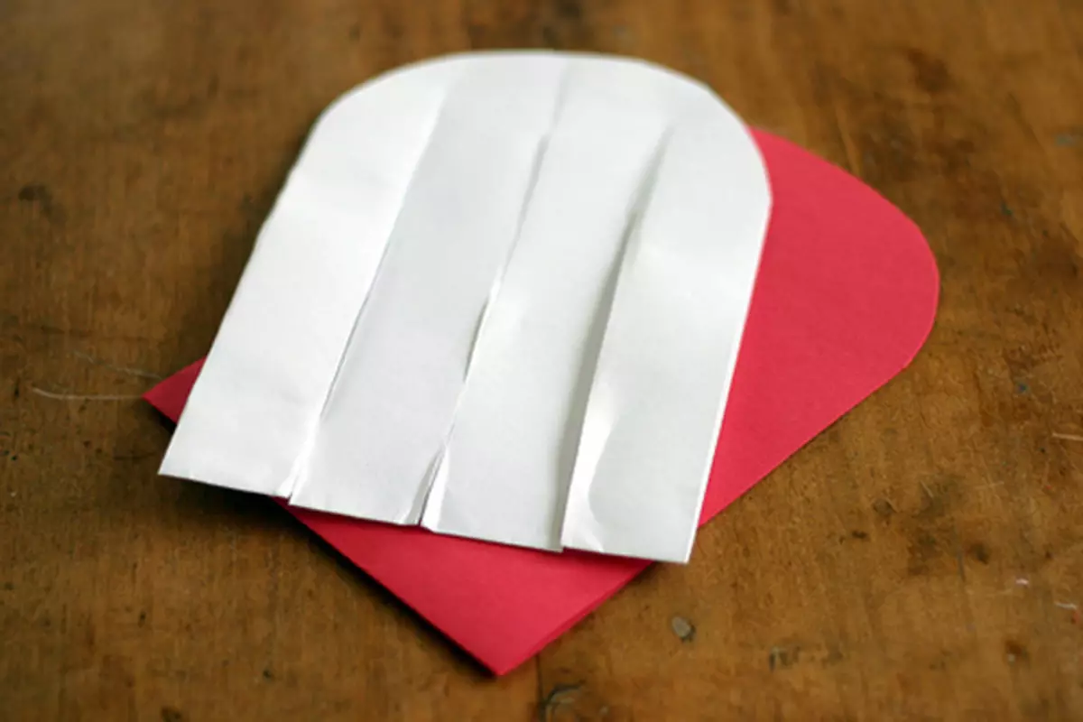 紙の中心。紙の心を作るには？