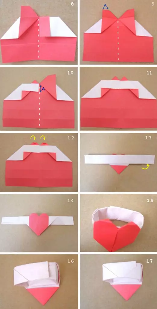 Corazón de papel. ¿Cómo hacer un corazón de papel?