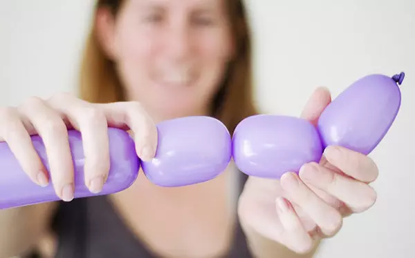Figuras de globos. Como facer artesanías de globos coas súas propias mans?