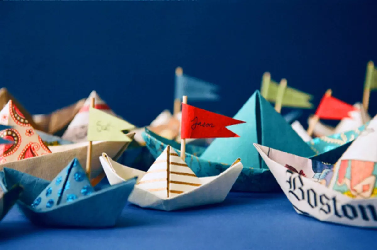 Papirnata ladjica. Kako narediti papirni čoln?
