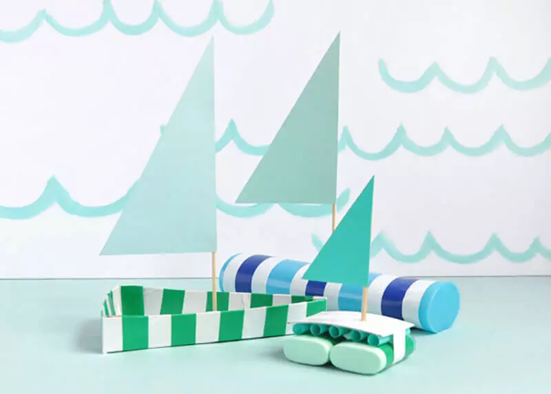 Barchetta di carta. Come fare una barca di carta? 1360_23