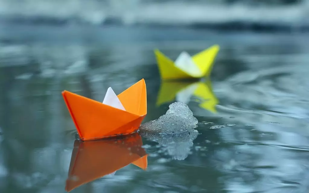 Barco de papel. Como facer un barco de papel?
