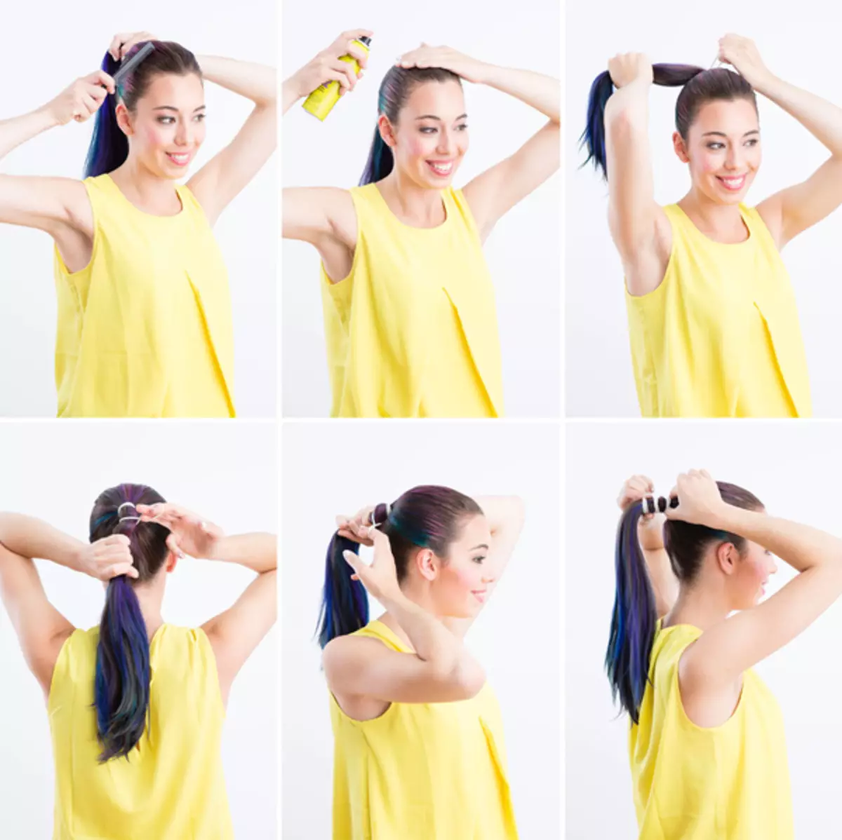 Hairstyles in 5 minutes: video, photo and ideas. How to make a tail in a few minutes?