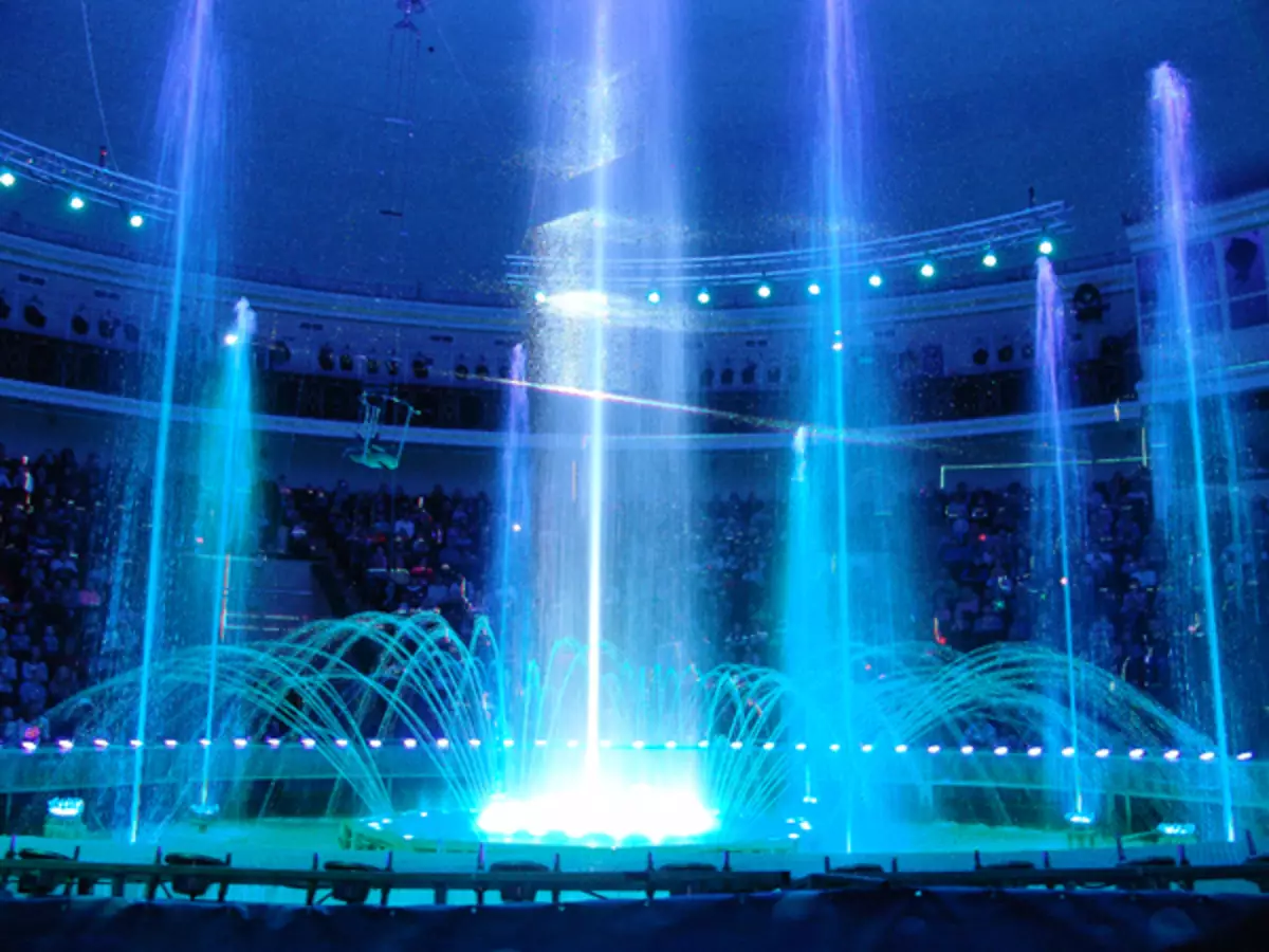 سیرک نمایش چشمه های غول پیکر در مینسک: برنامه، بررسی ها و عکس ها