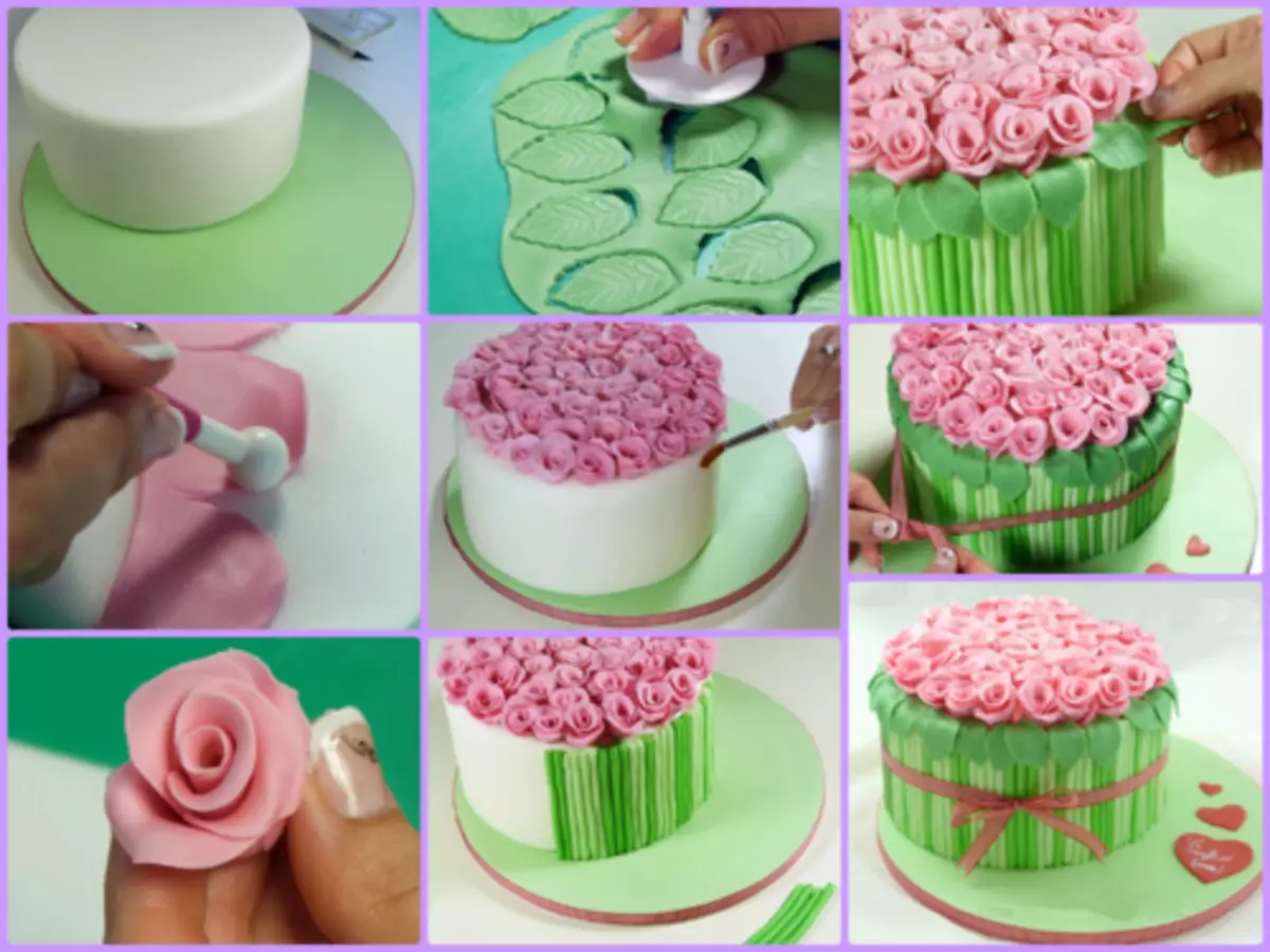 Come decorare una torta per l'8 marzo (International Women's Day): foto, classi master, video e suggerimenti