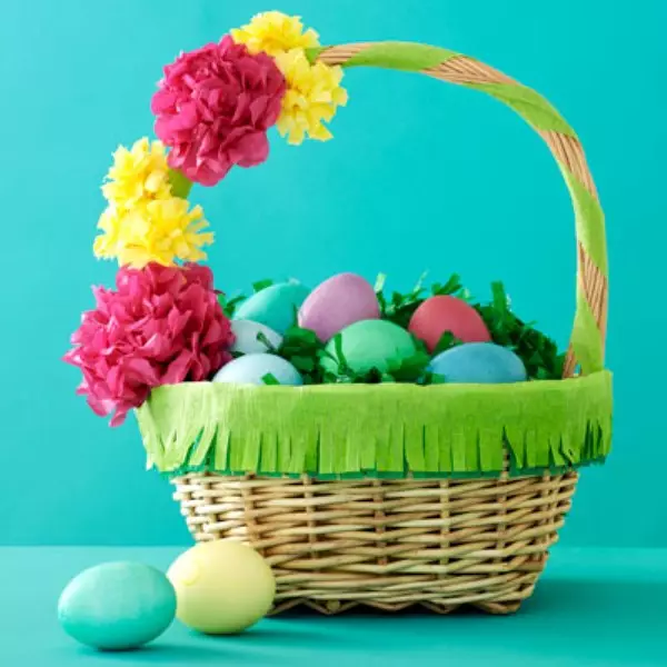 Cesta para huevos de Pascua. ¿Cómo hacer una cesta para los huevos de Pascua con sus propias manos?