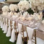 Düğün odası dekorasyonu. Sandalyeler nasıl süslenir?