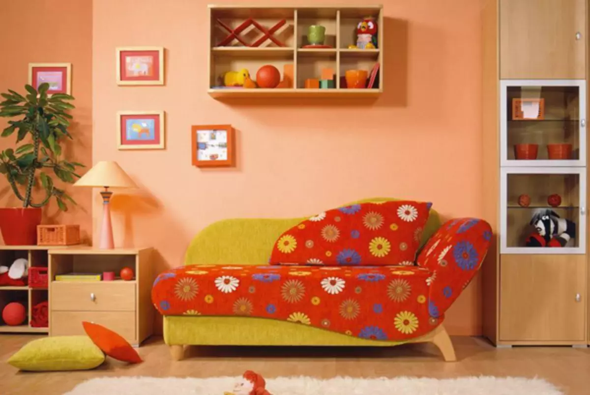 Divani per bambini: Come scegliere un divano, foto e suggerimenti per bambini