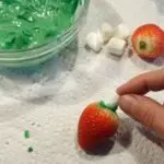 Rezepte mit Erdbeeren: Erdbeergirlande