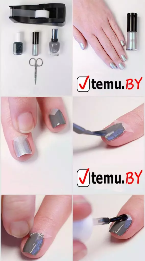 Lub hli Manicure: Manicure hauv tsev, Duab thiab video cov lus qhia, Master kawm