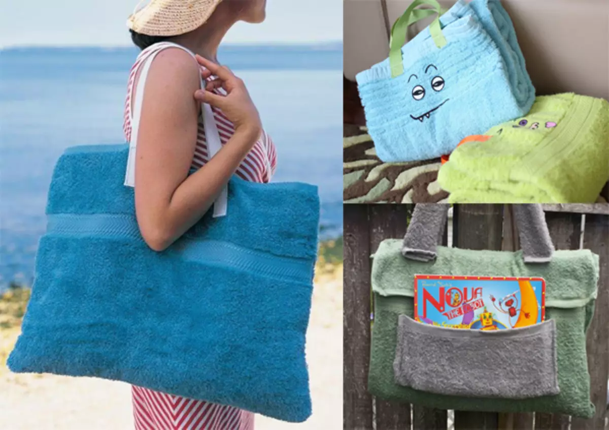 Plaža torba učiniti sami: kako šivati ​​vrećicu vlastitim rukama, majstorskim razredima, video