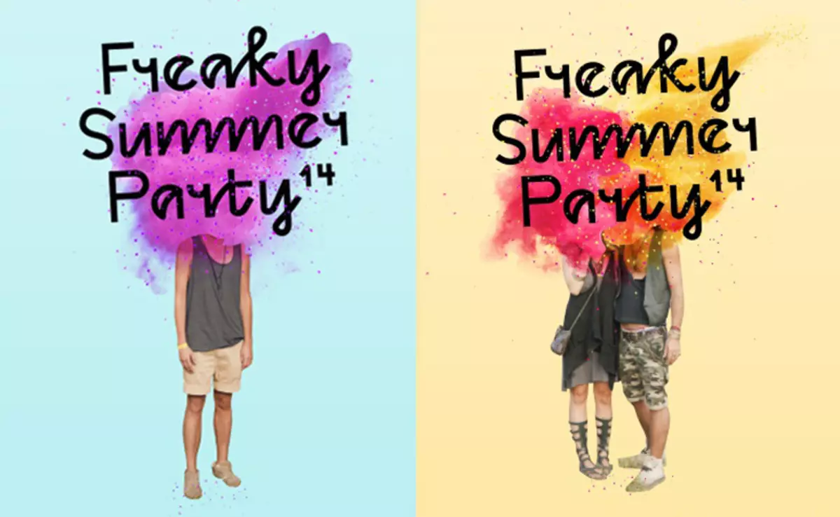 Programme d'art de pique-nique "Freaky Summer Party - 2014"
