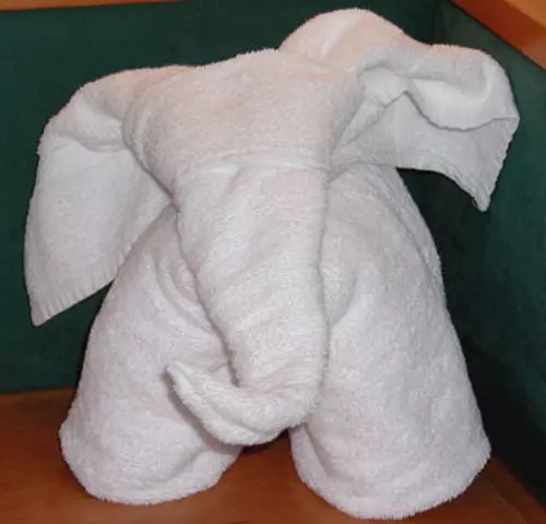 Toalla: toalla como regalo, cómo colocar una toalla, formas de toallas.