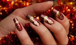 Manicura de Ano Novo 2015. Que manicura para facer para o ano 2015?