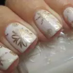 manicure ປີໃຫມ່ 2015. ສິ່ງທີ່ເຮັດເລັບມືໃນປີໃຫມ່ 2015?