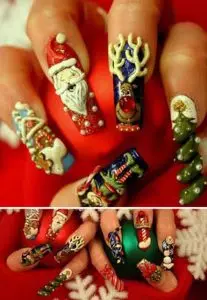 Manicura de Ano Novo 2015. Que manicura para facer para o ano 2015?