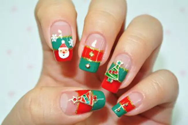 Manicura de Ano Novo 2015. Que manicura para facer para o ano 2015?