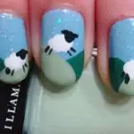 manicure ປີໃຫມ່ 2015. ສິ່ງທີ່ເຮັດເລັບມືໃນປີໃຫມ່ 2015?