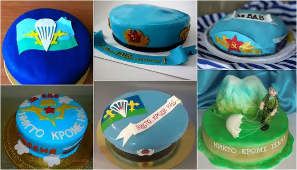 Comment décorer le gâteau des forces aériennes? Gâteaux festifs au jour des forces aériennes (2 août)