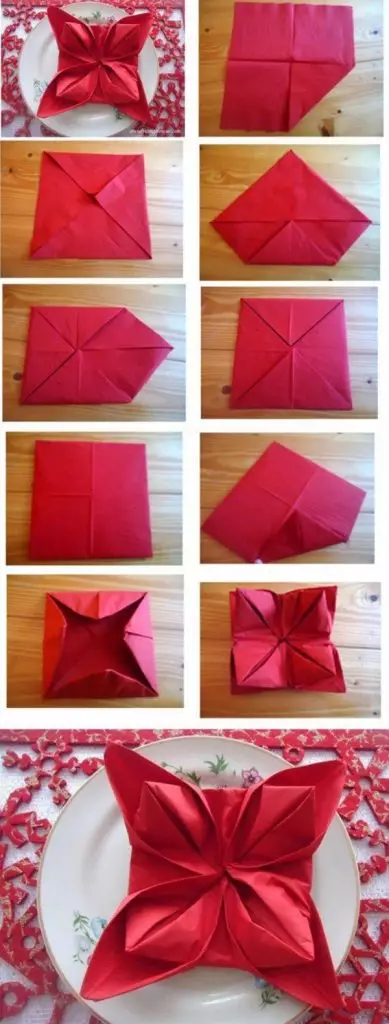 How to fold napkins? How to decorate the table with napkins?