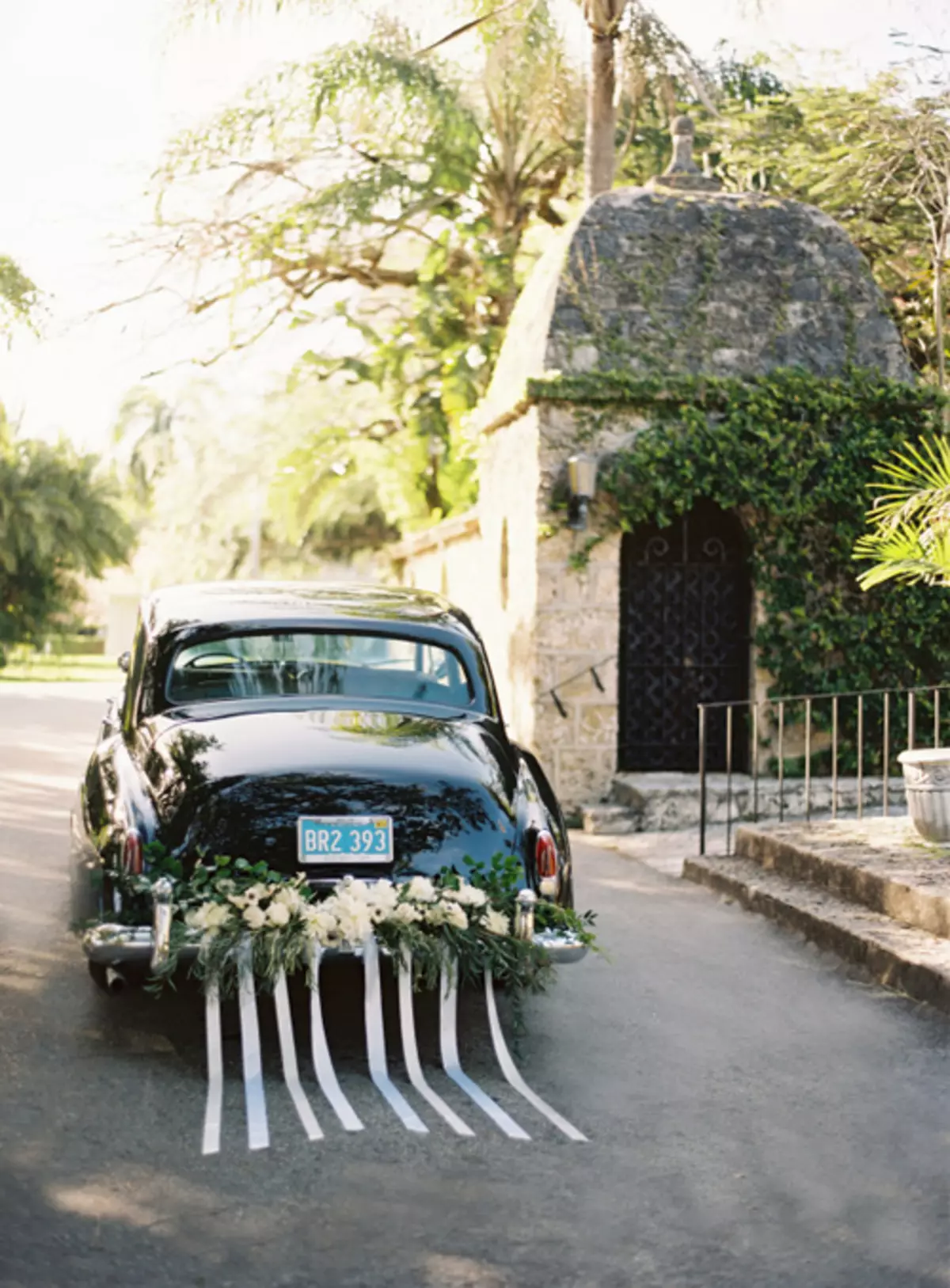 Decoración de matrimonio no coche: as decoracións do matrimonio no coche faino vostede mesmo