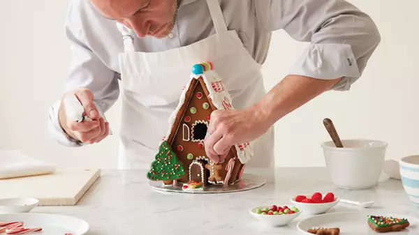 Honningkagehus. Sådan laver du en Gingerbread Lodge med dine egne hænder?