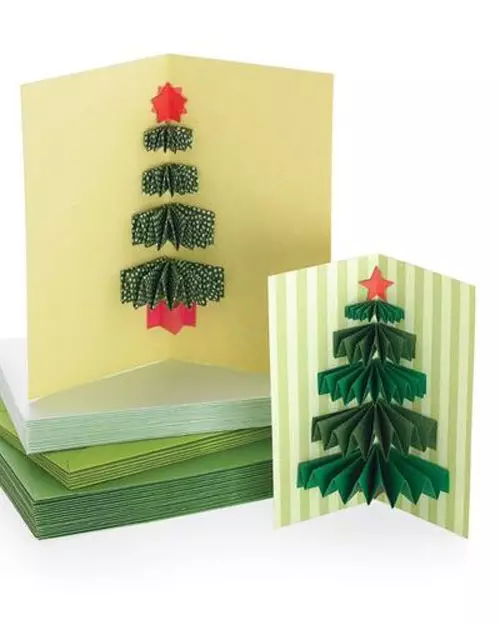 Cartoline surround: carta di Natale con le tue mani