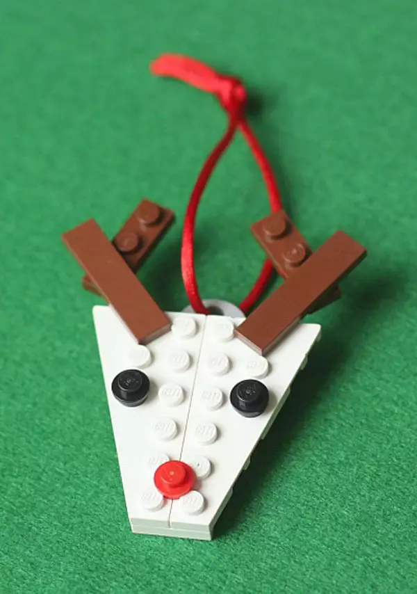 Tahun Baru Lego: Cara Membuat Dari Lego Tahun Baru Kerajinan