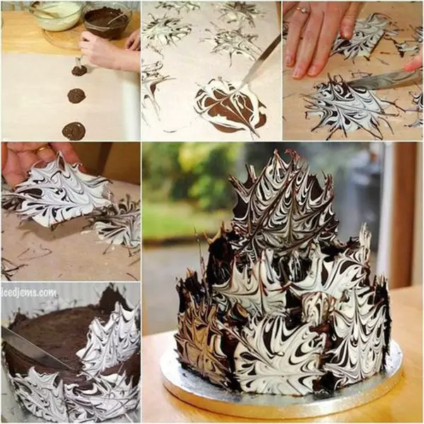Decoration of cakes. Cakes Decoration at Home: Photo Master Classes