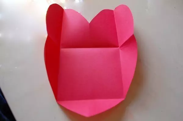バレンタインデーの封筒を作る方法：封筒テンプレート、アイデア、マスタークラス