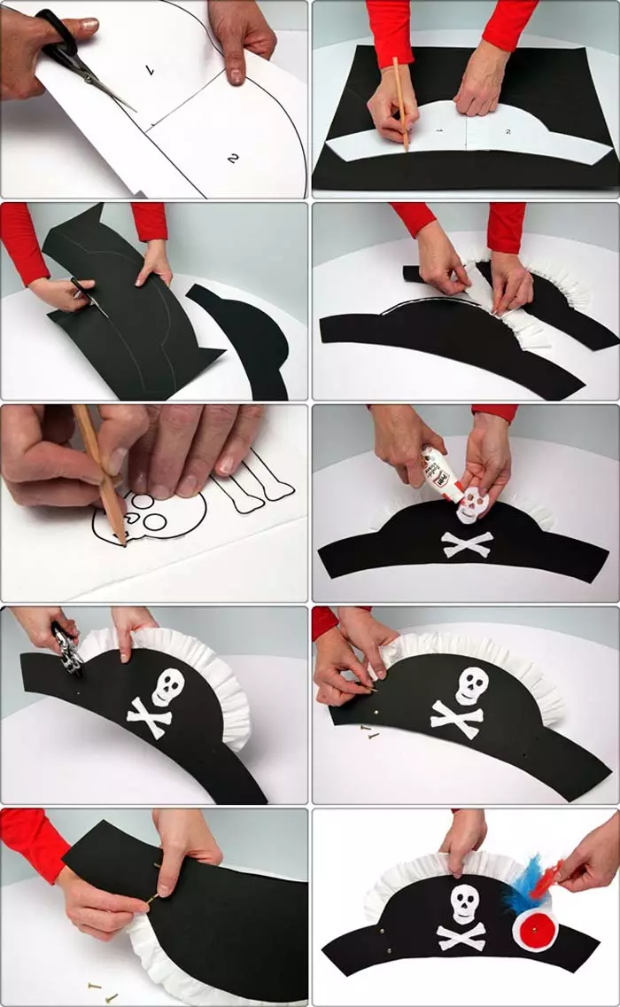 Pakaian lanun. Bagaimana untuk membuat kostum lanun dengan tangan anda sendiri?