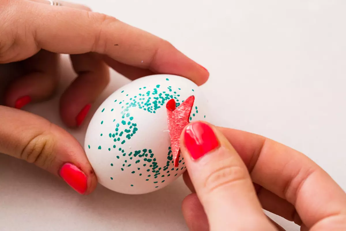 Ovos de Pascua. Como decorar ovos feltro Pen?