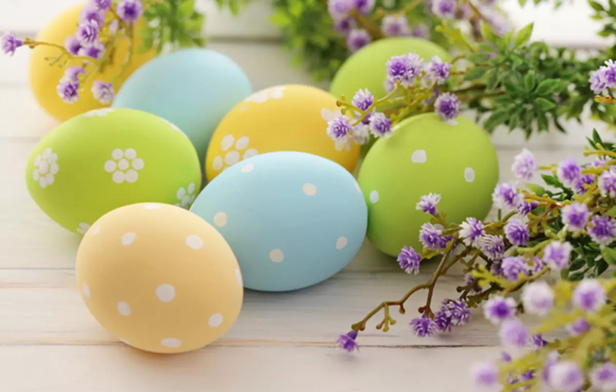 ایسٹر انڈے. ایسٹر انڈے کو کیسے سجانے کے لئے؟