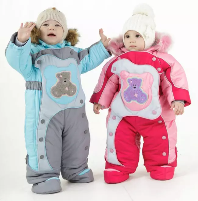 Baby overalls til vinter: Typer af børns overalls, hvilken slags børns jumpsuit at vælge?