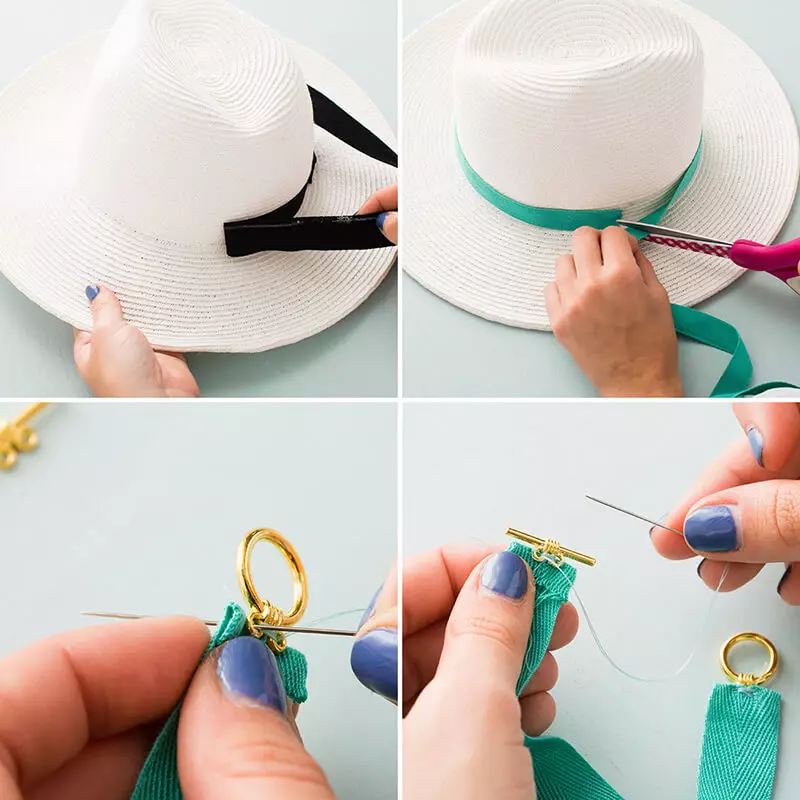 קיץ כובעים של נשים: איך לקשט כובע קיץ?