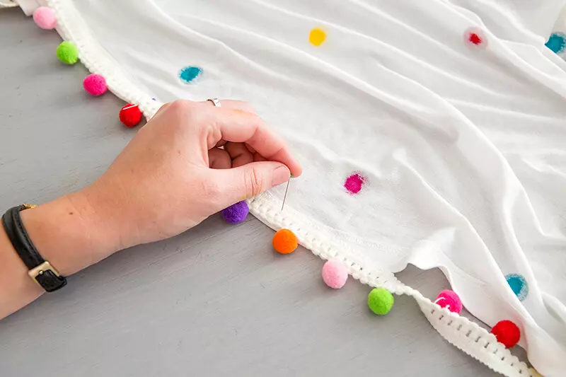 How to decorate a summer dress with your own hands?