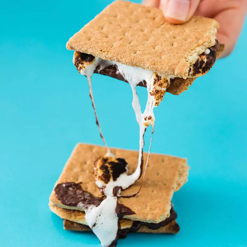 Koláče z cookies a lietadiel marshmallow recept