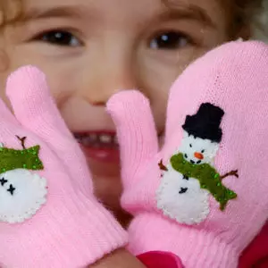 Sådan dekorerer du vanter og handsker til børn med egne hænder