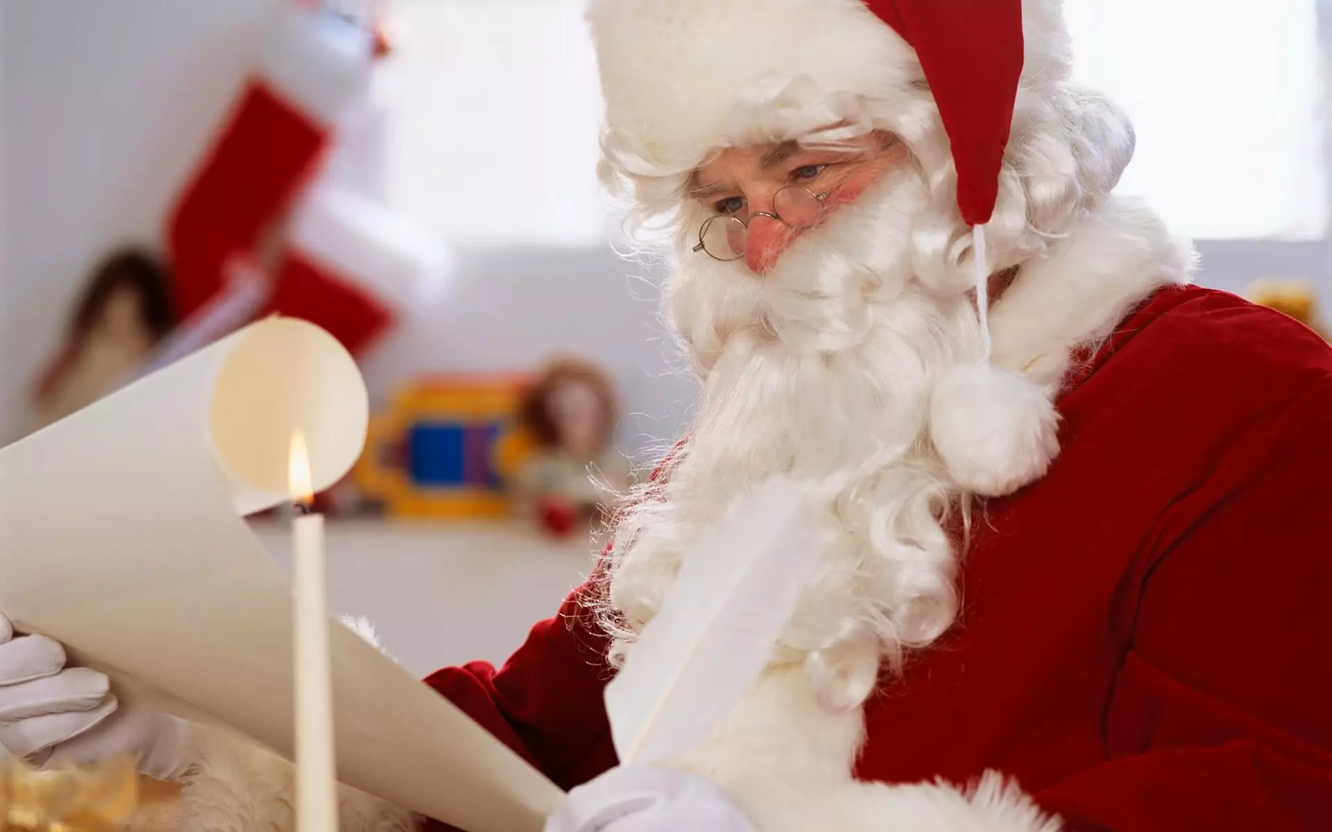 Den Objednat dárky Santa Claus (4. prosince)