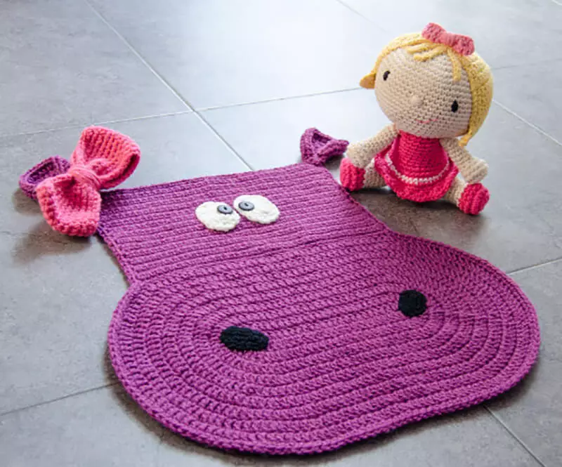 兒童地毯做你自己：照片，想法