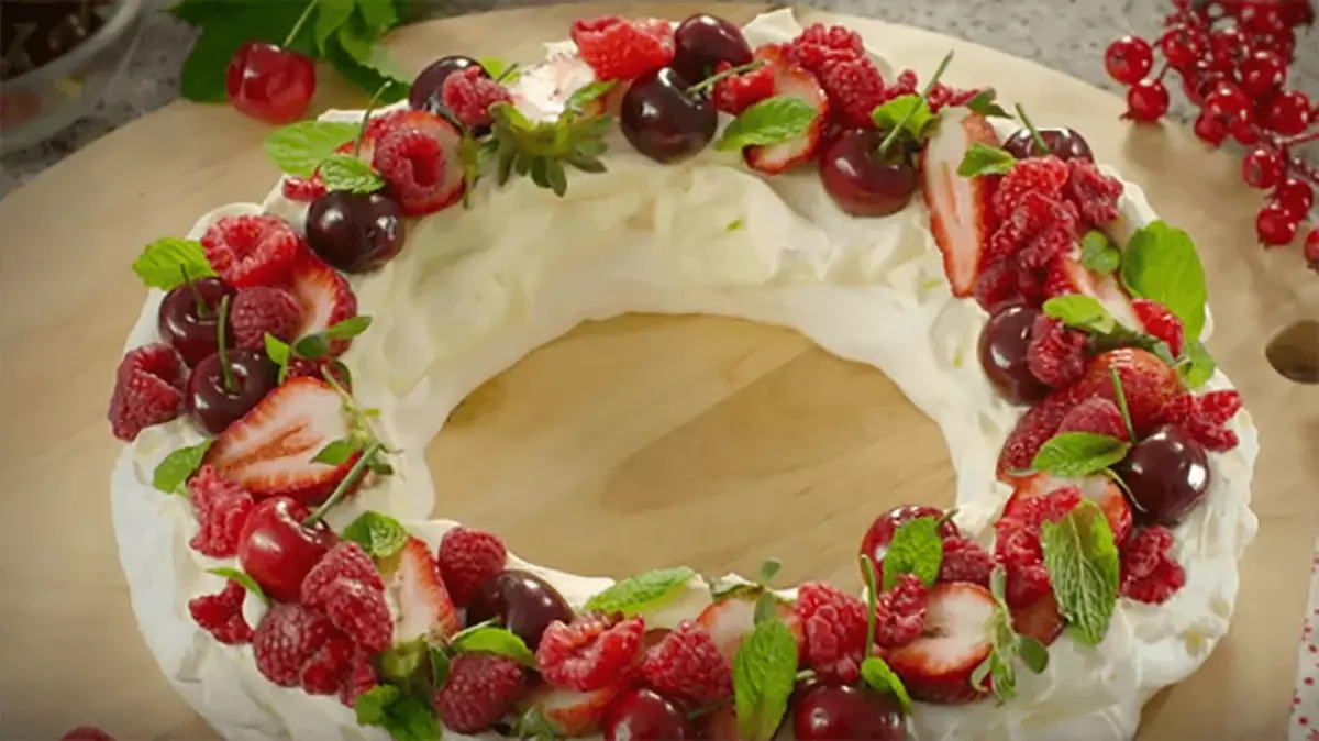 Dessert de Noël: Cake Pavlov 