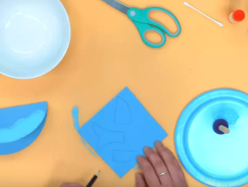 Azones hechos de papel. ¿Cómo hacer un tiburón con tus propias manos? 219_8